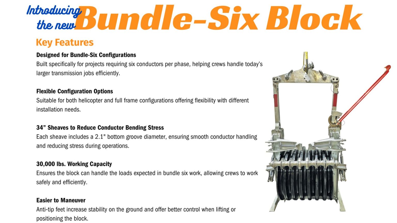 Introducing the Bundle Six Block - Wagner-Smith Equipment Co.
